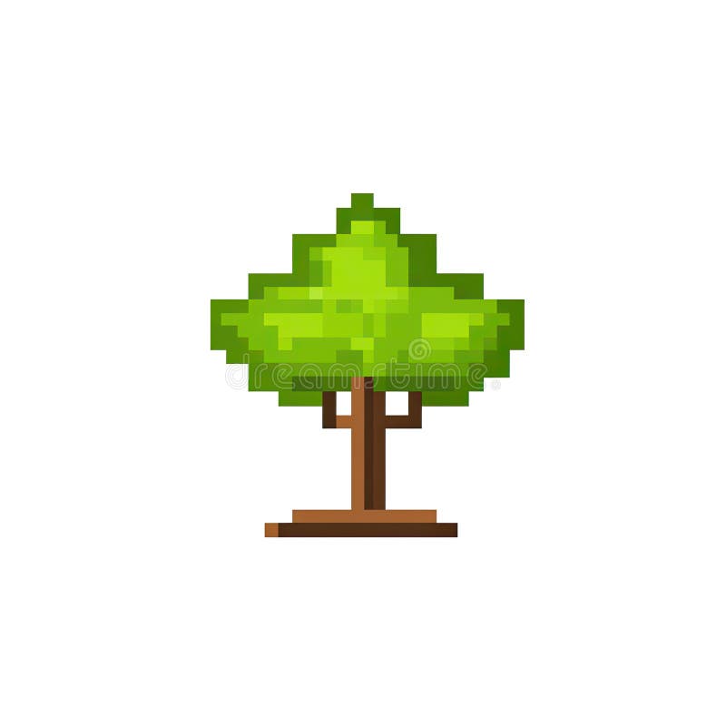 Pixelated Tree Icon Stock Illustrations – 596 Pixelated Tree Icon Stock ...