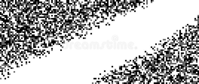 Pixelated Halftone Gradient Wallpaper. Fading Diagonal Pixel Texture ...