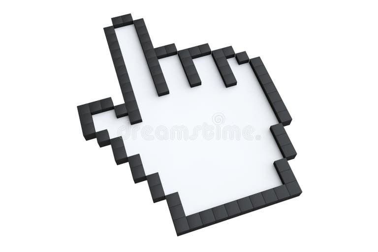 Digital Pixelated Hand Stock Illustrations – 1,494 Digital Pixelated ...