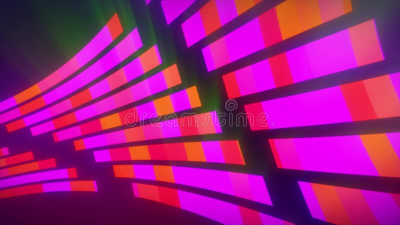 Pixelated Looped Data Stream As Dashed Multicolored Pixelated Animated ...