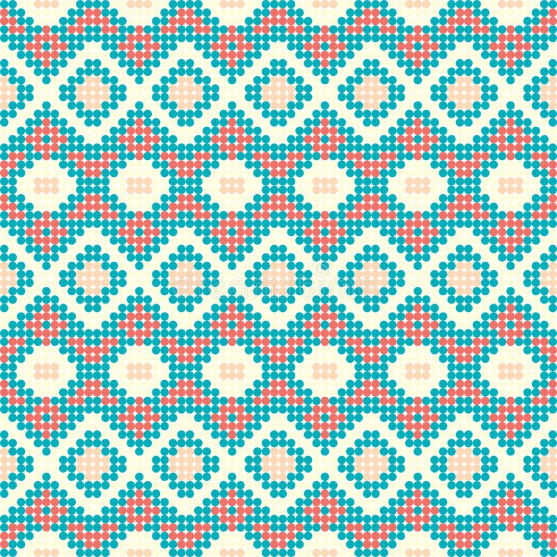 Pixelated Nostalgia: a Seamless Stock Vector - Illustration of ...