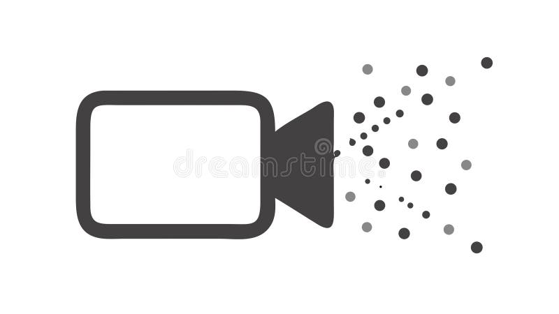 Pixelated Outline Video Camera Icon Stock Illustrations – 14 Pixelated ...