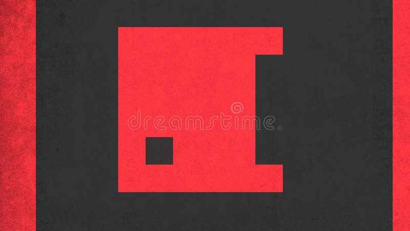 Pixelated Pattern Black and Red Grid Pattern Stock Footage - Video of ...
