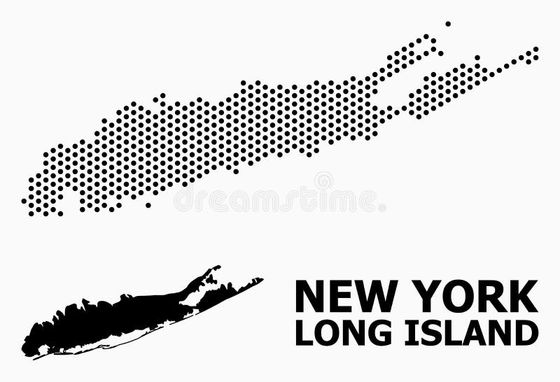 Long Island Map Stock Illustrations – 399 Long Island Map Stock ...