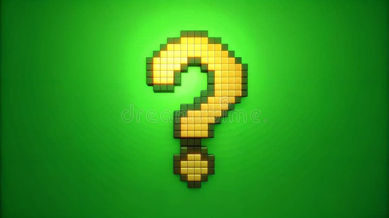 Question Mark Pixelated Stock Illustrations – 52 Question Mark ...