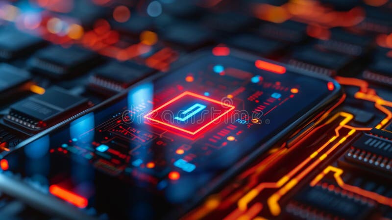 The Pixelated Reality stock illustration. Illustration of electronics ...