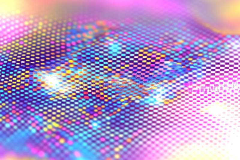 Pixelated Retro Game Background with Animated RGB Noise and Static ...