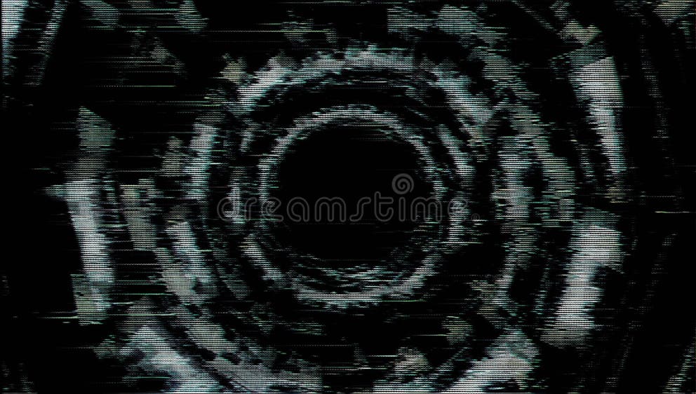 Pixelated Texture. Digital Errors on the Screen Stock Illustration ...