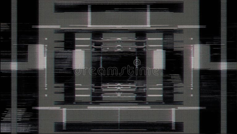 Pixelated Texture. Digital Errors on the Screen Stock Illustration ...