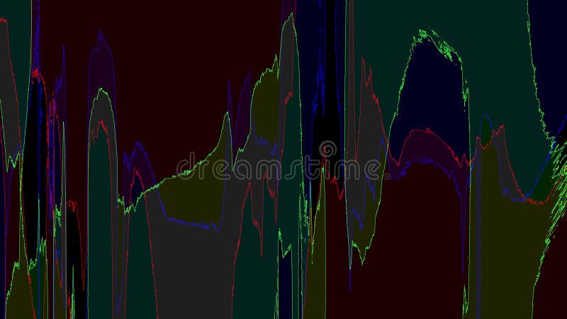 Pixelation, Color Artifacts Abstract Animation Stock Footage - Video of ...