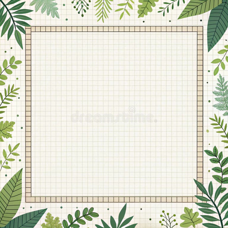 Pixellated Grid Border Paper Texture Digital and Abstract Stock ...