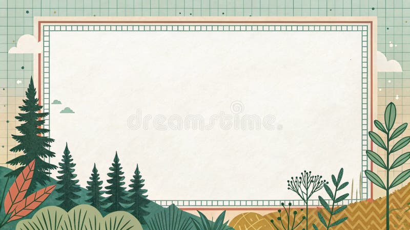 Pixellated Grid Border Paper Texture Digital and Abstract Stock ...