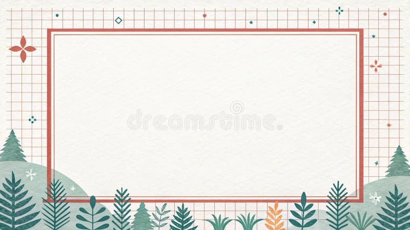 Pixellated Grid Border Paper Texture Digital and Abstract Stock ...