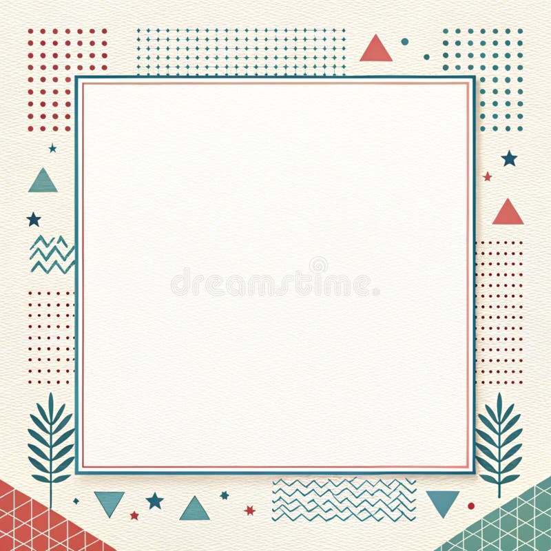 Pixellated Grid Border Paper Texture Digital and Abstract Stock ...