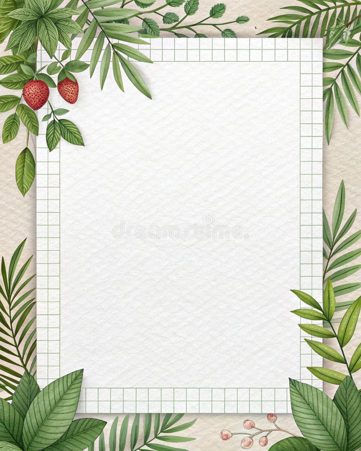 Pixellated Grid Border Paper Texture Digital and Abstract Stock ...