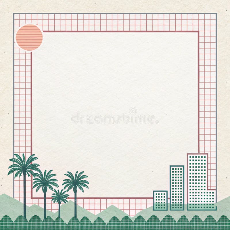 Pixellated Grid Border Paper Texture Digital and Abstract Stock ...