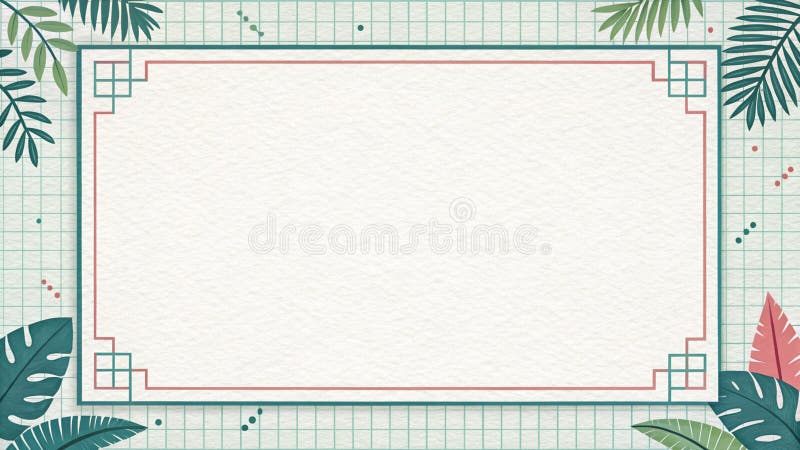 Pixellated Grid Border Paper Texture Digital and Abstract Stock ...