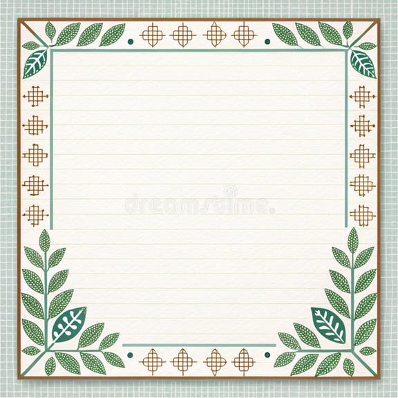 Pixellated Grid Border Paper Texture Digital and Abstract Stock ...