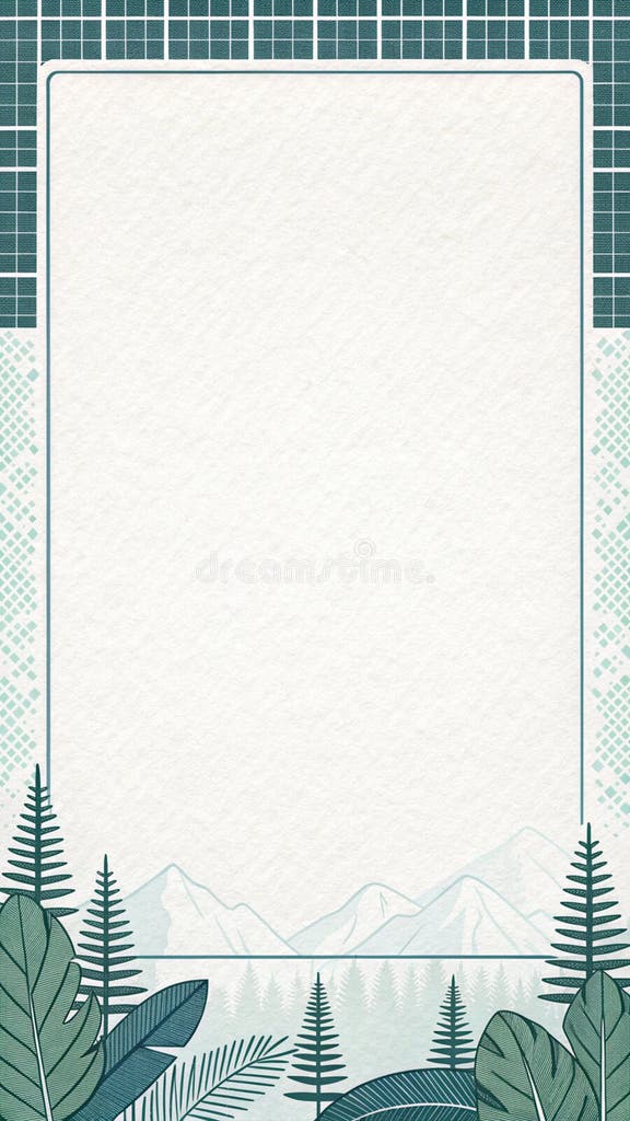 Pixellated Grid Border Paper Texture Digital and Abstract Stock ...