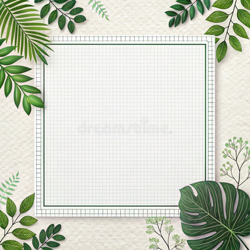 Pixellated Grid Border Paper Texture Digital and Abstract Stock ...