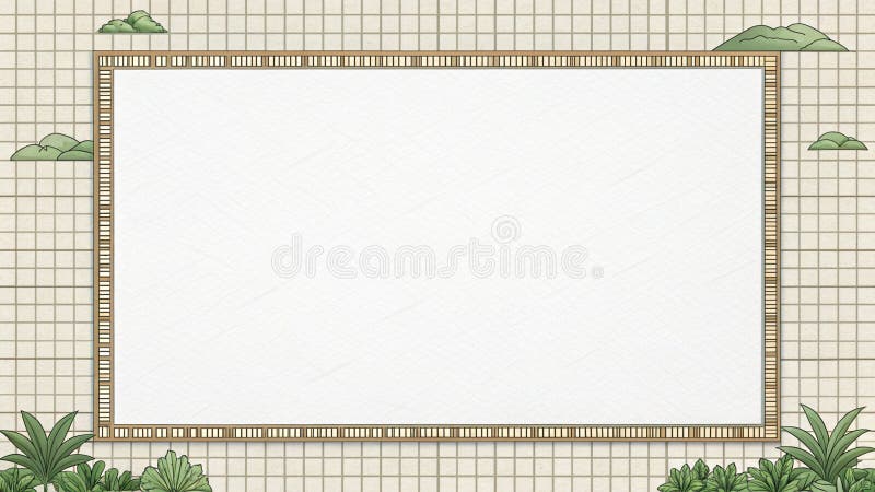 Pixellated Grid Border Paper Texture Digital and Abstract Stock ...