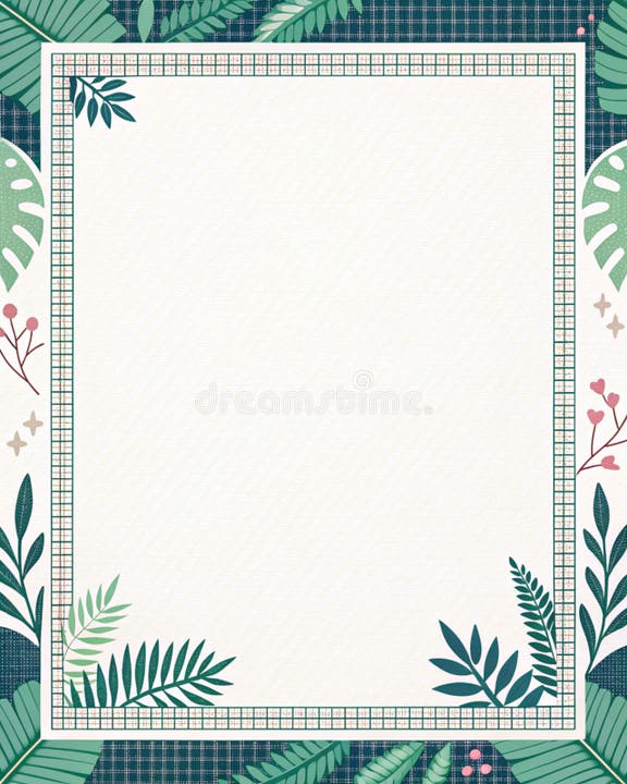 Pixellated Grid Border Paper Texture Digital and Abstract Stock ...