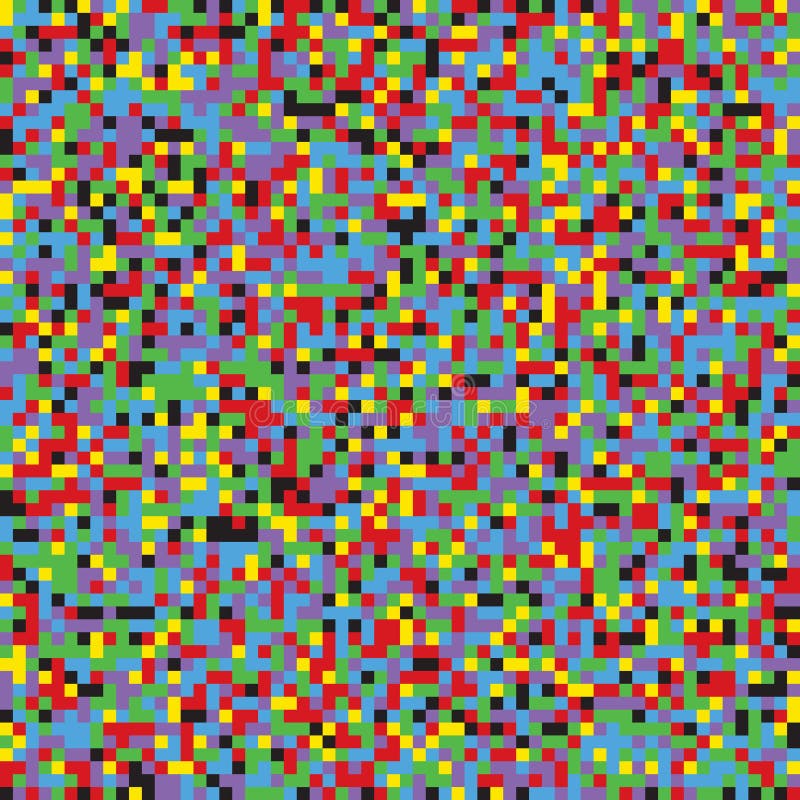 Pixellation, Random Squares, Blocks Random Color Pattern, Background ...
