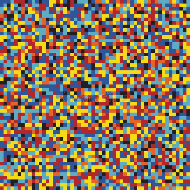 Pixellation, Random Squares, Blocks Random Color Pattern, Background ...