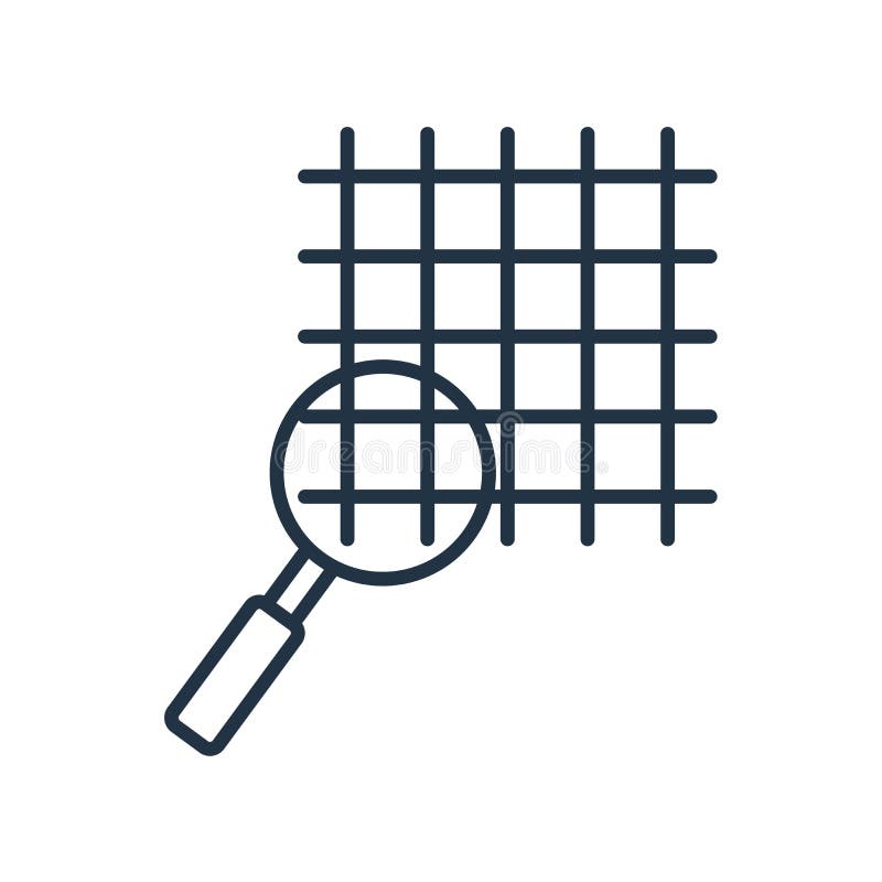 Pixels Icon Vector Isolated on White Background, Pixels Sign Stock ...