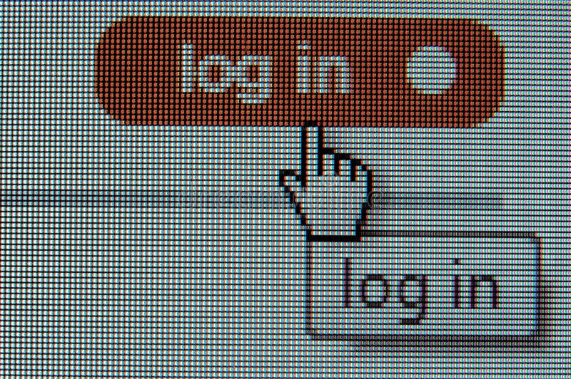 Pixels - Login stock photo. Image of crystal, binary, pixel - 7265870