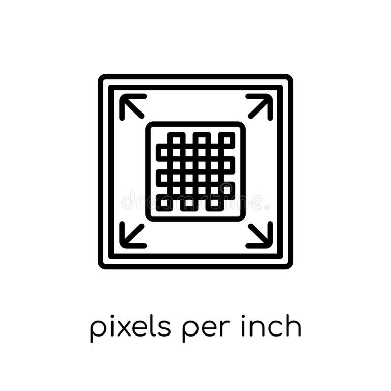 Pixels Per Inch Icon Stock Illustrations – 19 Pixels Per Inch Icon ...