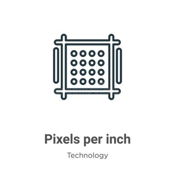 Pixels Per Inch Icon Stock Illustrations – 19 Pixels Per Inch Icon ...