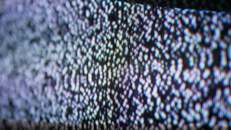Static Flickering Noise Interference, Distortion, Pixels, Bad, No TV ...