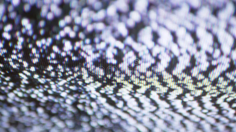 Pixels, Static Flickering Noise Interference, Distortion, Bad, No TV ...