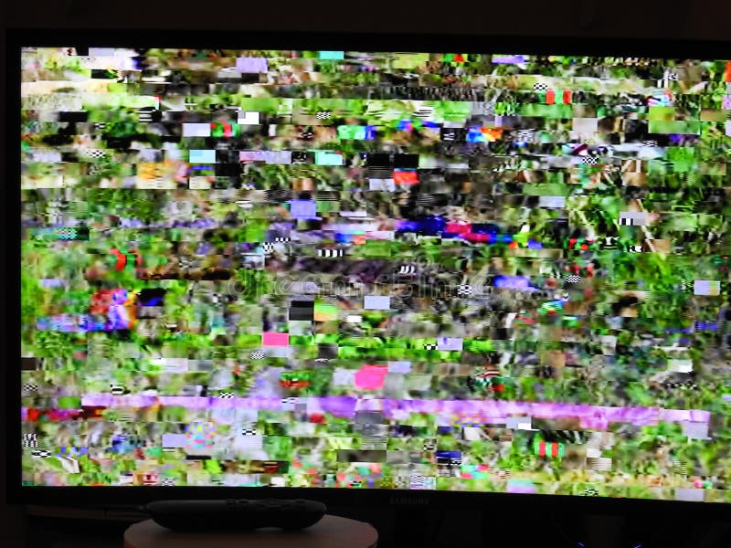 Pixels Tv Television Program Screen Pixelation Pixelated Signal Weak ...