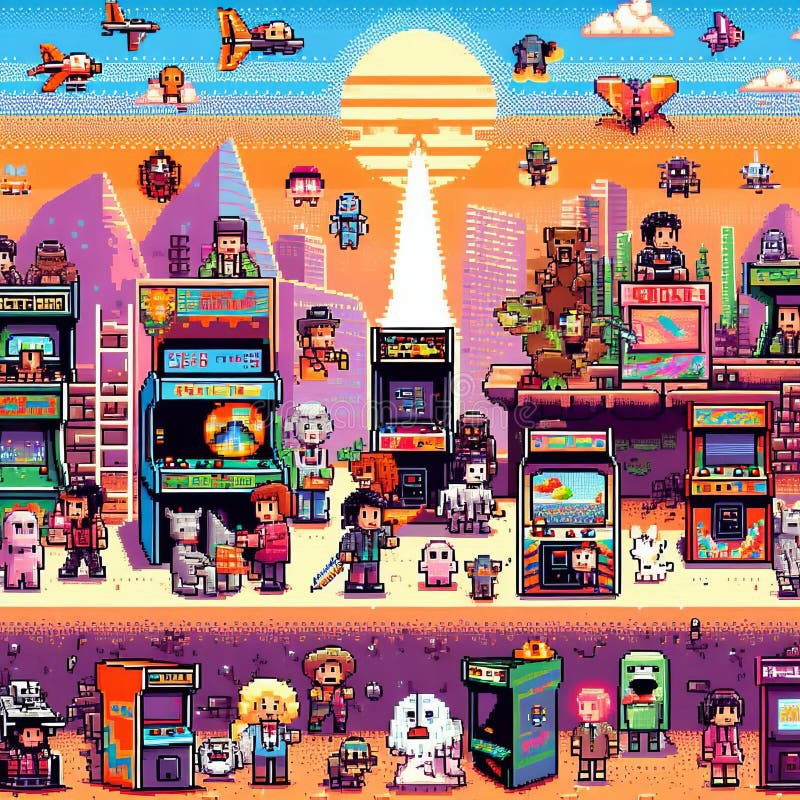 Pixelscape Style Stock Photos - Free & Royalty-Free Stock Photos from ...