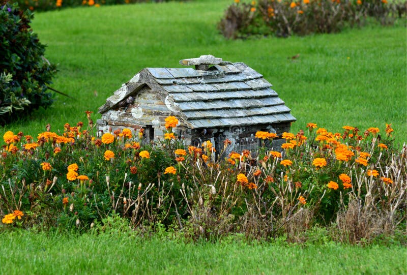 Pixie house stock image. Image of fairy, small, stone - 78422915