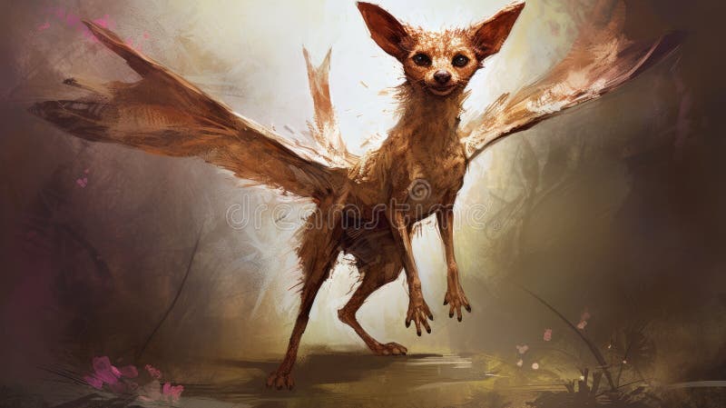 Pixie S Rage: a Digital Art Masterpiece Stock Illustration ...