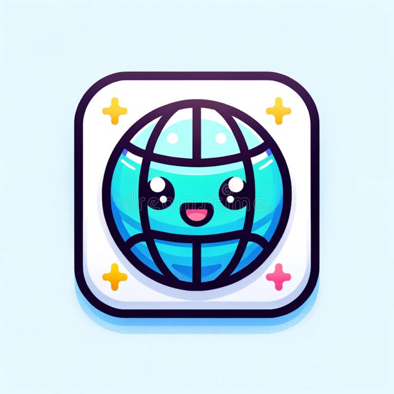 Pixie Series Language Icon: Uniting the World with a Smile Stock ...