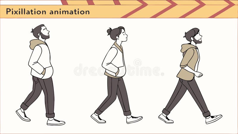 Pixilation Animation Sequence Stock Illustrations – 1 Pixilation ...