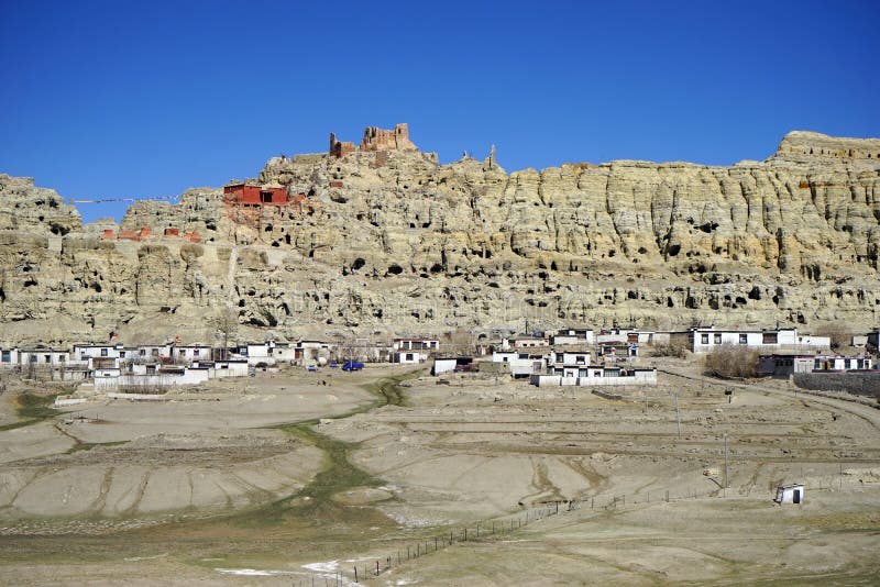 Piyang Caves stock image. Image of attraction, religion - 94092165
