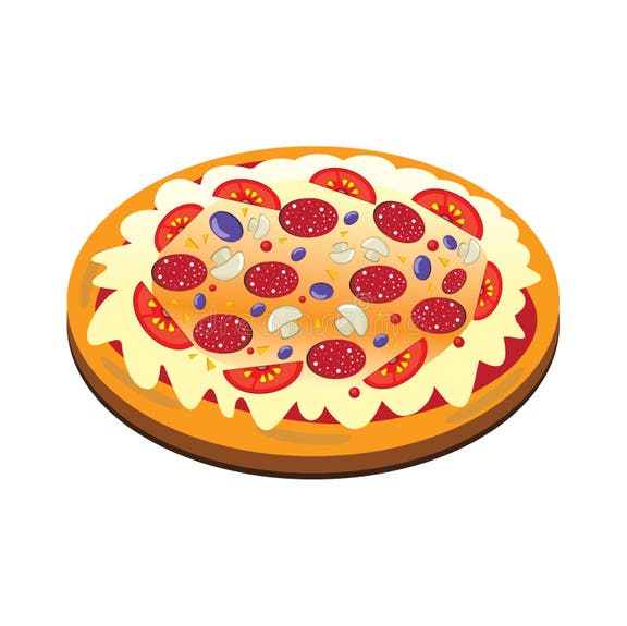 Golden Pizza Stock Illustrations – 15,559 Golden Pizza Stock ...