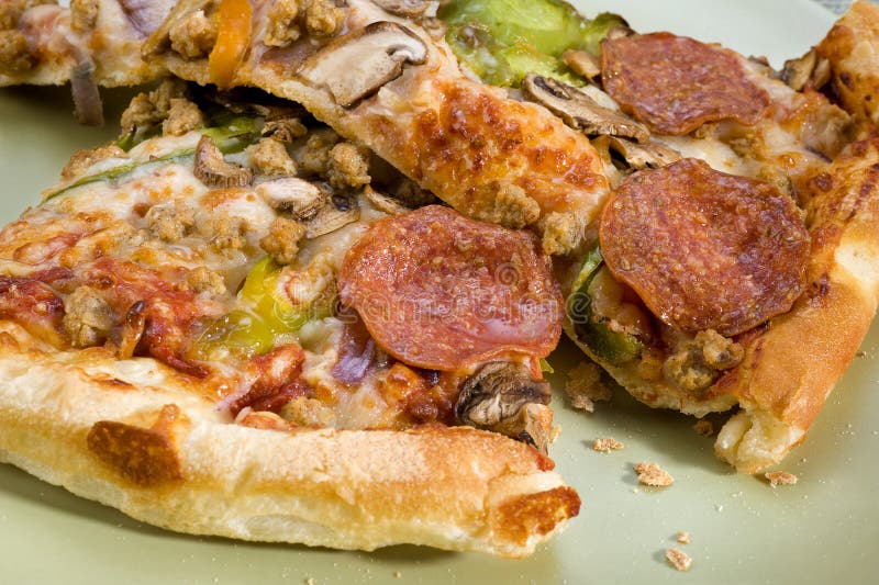 Pizza stock photo. Image of tasty, cheese, mess, pizza - 18467812