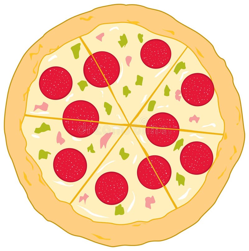 Frozen Pizza Clipart