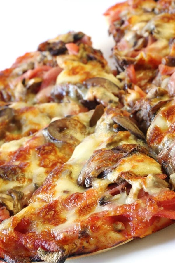 Pizza stock image. Image of junk, pizza, meal, capricciosa - 4512627