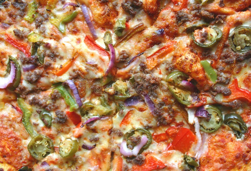 Pizza abstract stock photo. Image of food, cookery, diet - 8347684