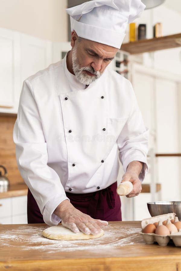 Pizza Art. the Process of Making Pizza. Stock Photo - Image of italian ...