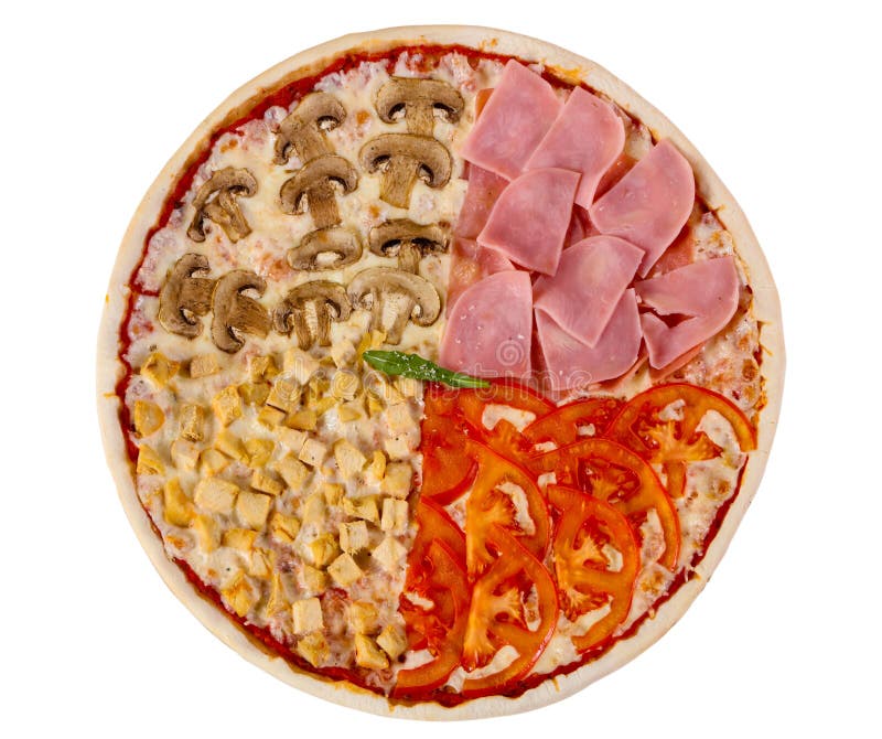 Pizza assortment mix stock photo. Image of cheese, snack - 111506636