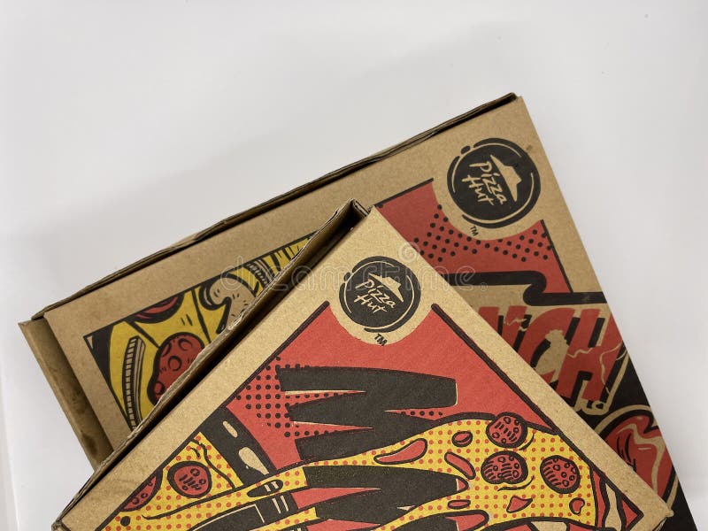 Pizza box editorial photo. Image of brown, white, colour - 222608011