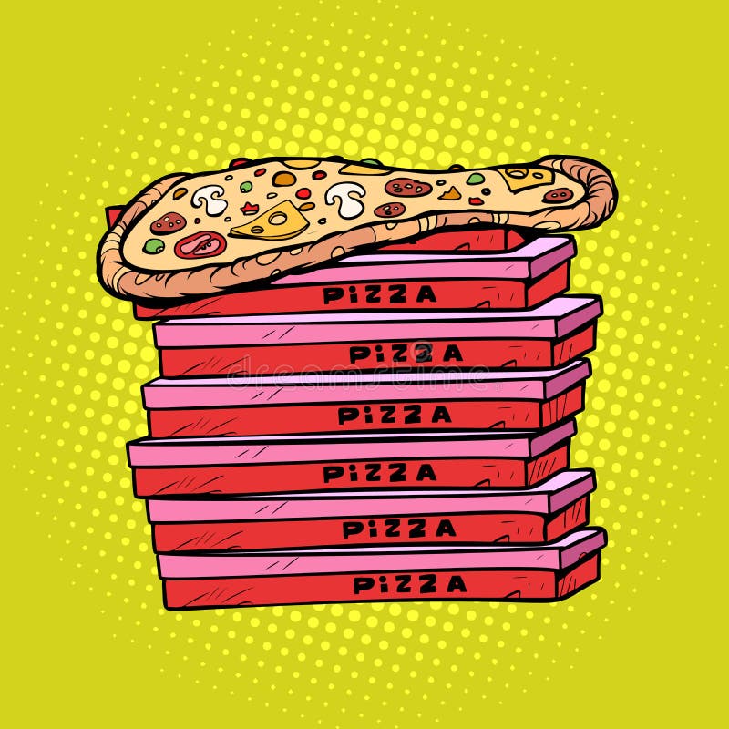 Pizza Pile Stock Illustrations – 161 Pizza Pile Stock Illustrations ...